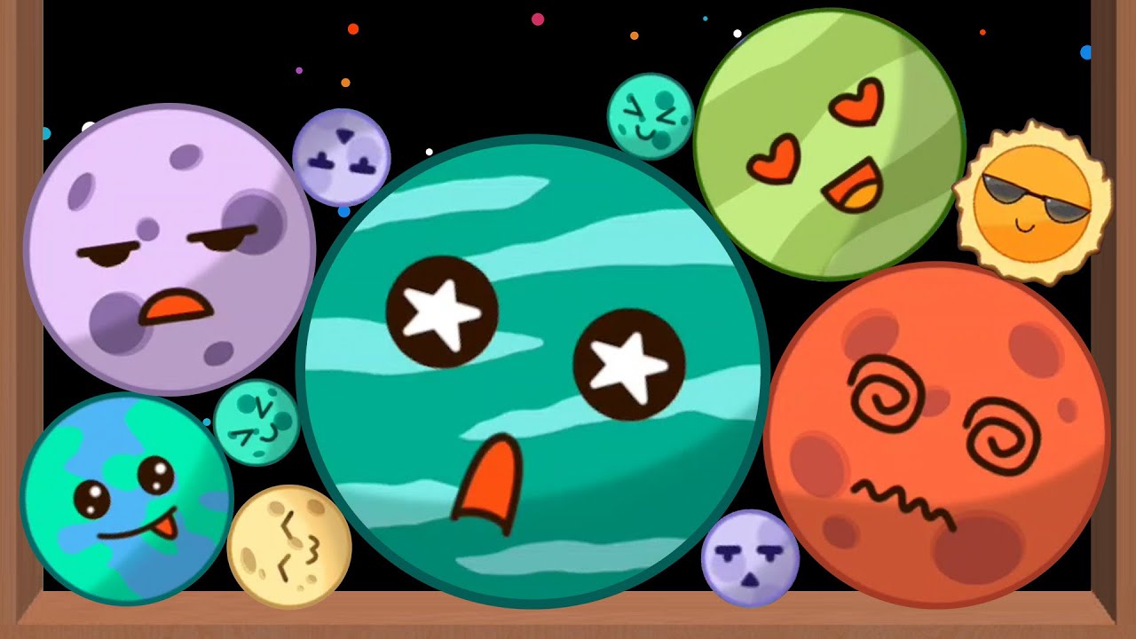 PLANETS MERGE - Puzzle Games, Spacemelon (Watermelon Game) Planet Merge ...