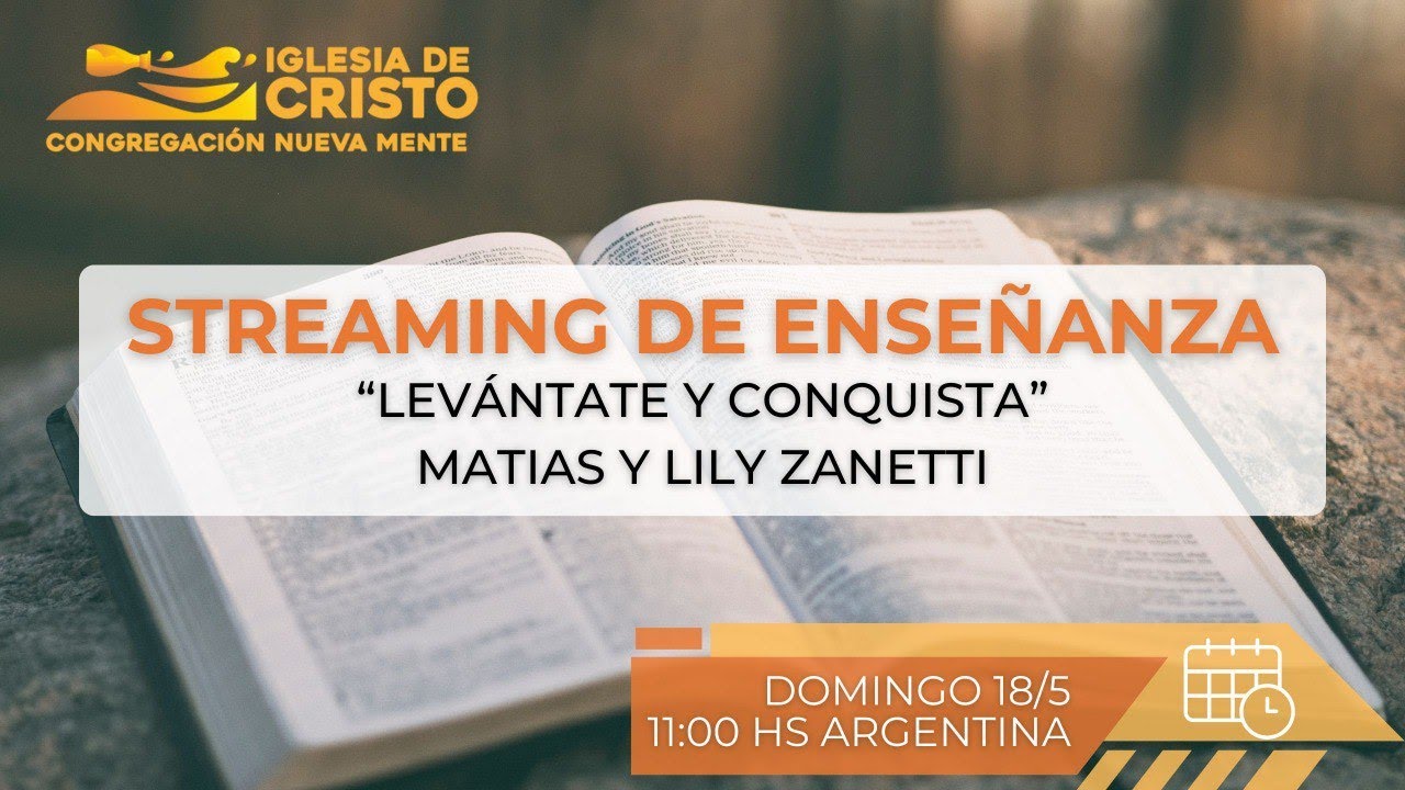 Levántate y Conquista │ Pres Lily y Matias Zanetti - YouTube