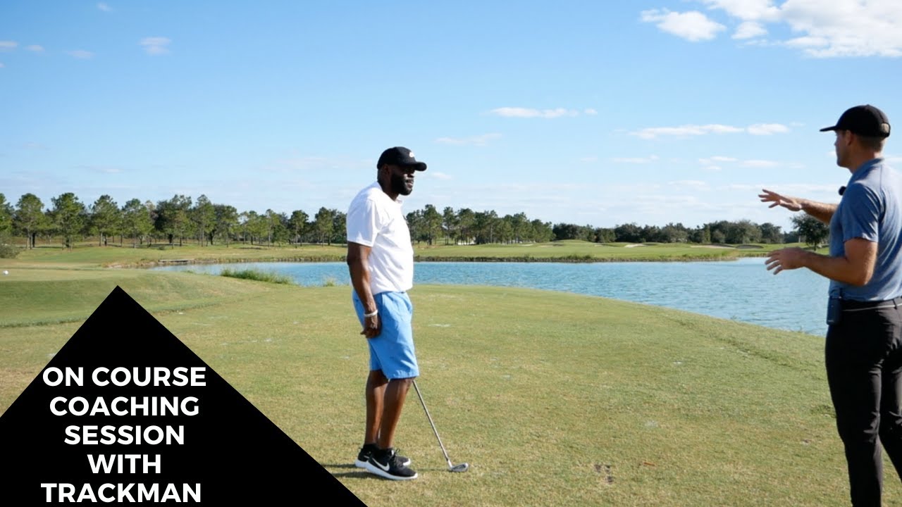 ON COURSE COACHING SESSION WITH TRACKMAN - YouTube