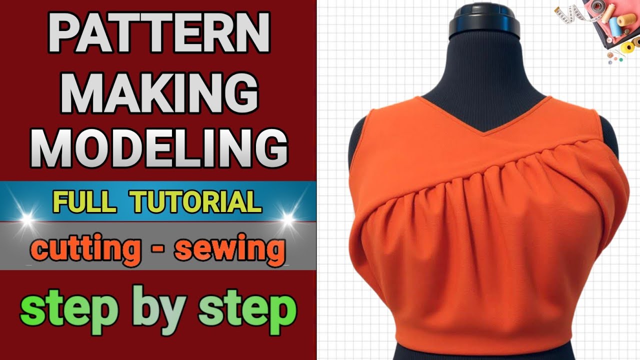 Pattern Making & Draping - YouTube