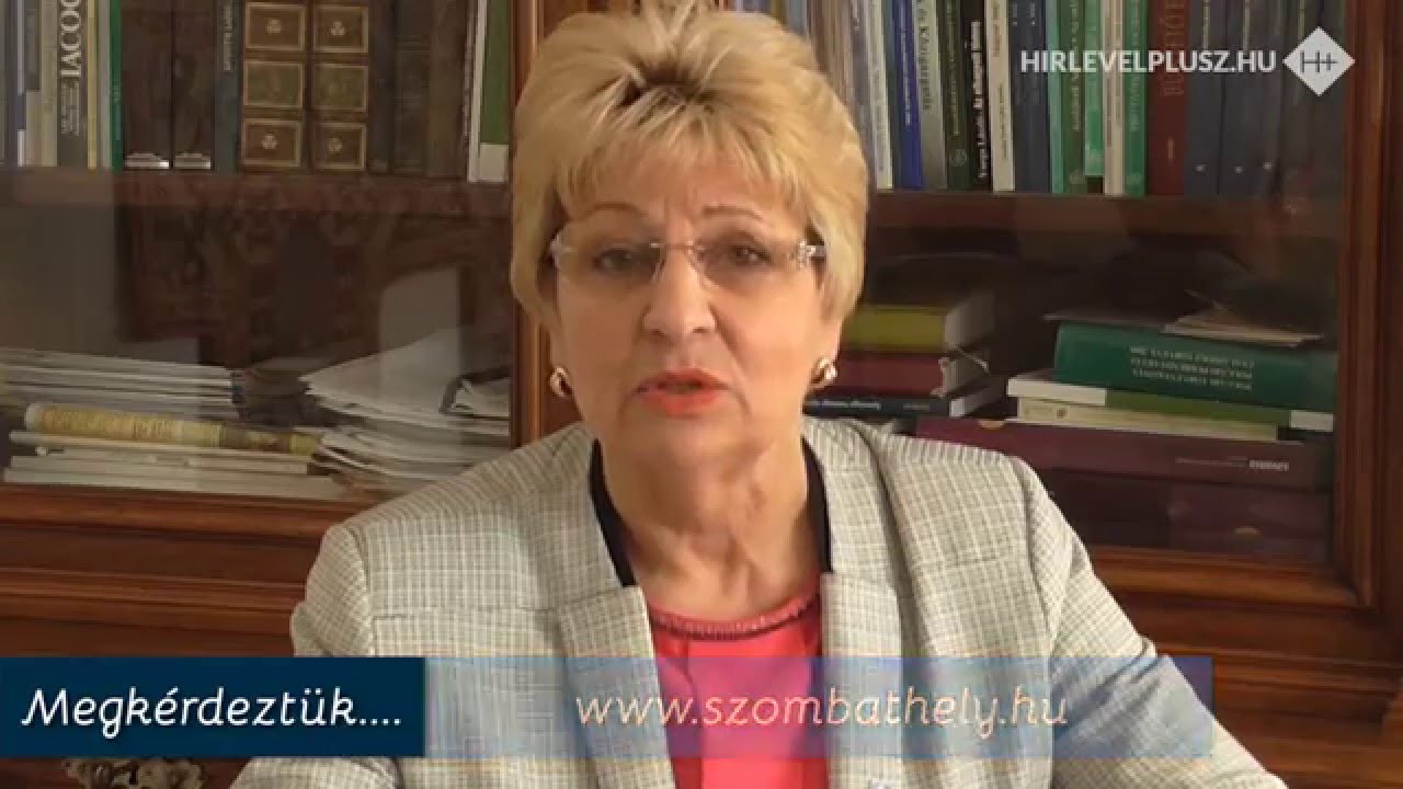 Megkérdeztük... - Dr. Takátsné Dr. Tenki Máriát - YouTube