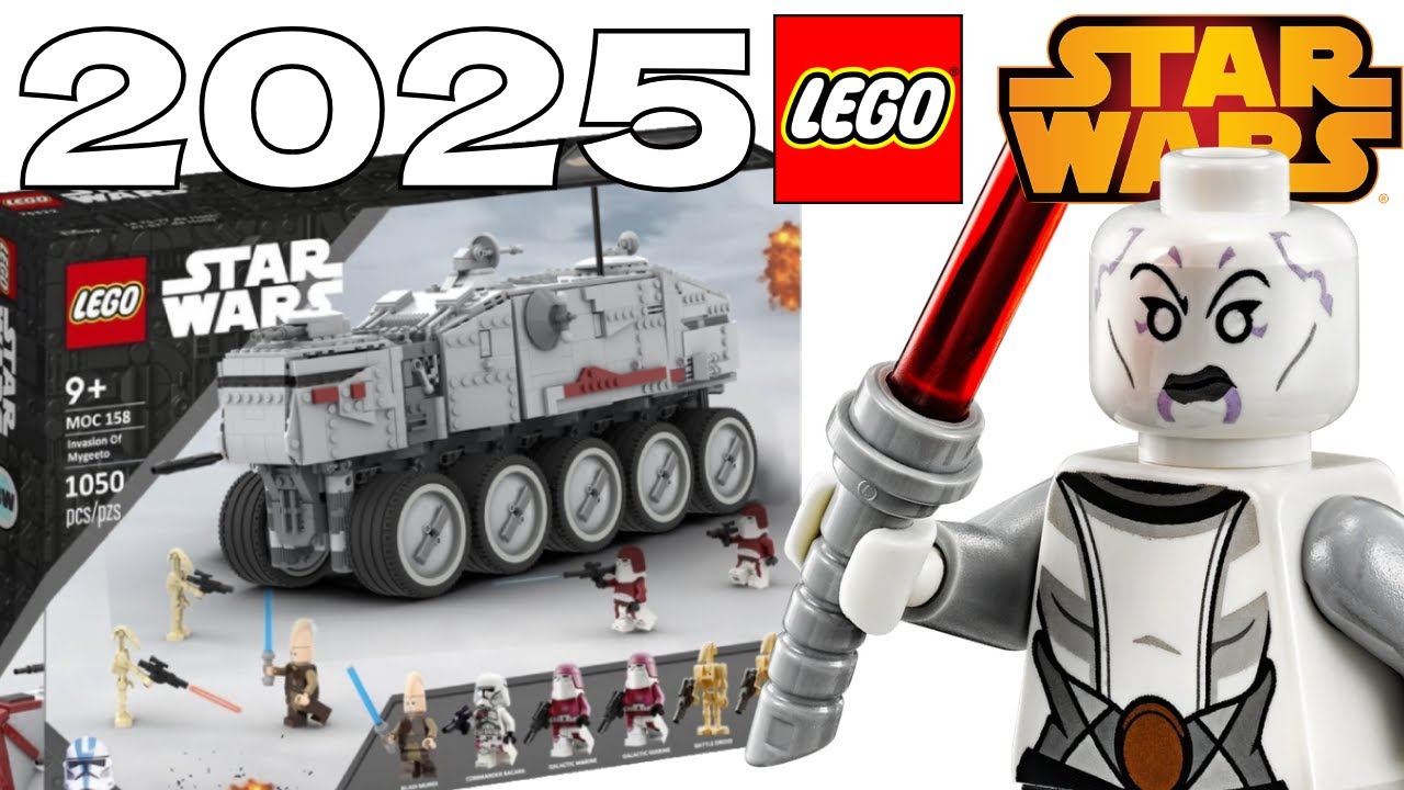 2025 LEGO Star Wars Summer Leaks | Plastic Pauldrons, Turbo Tank Images ...