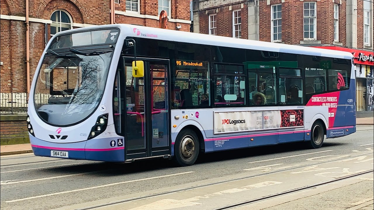 First Bus Sheffield X First Manchester 47469 On 95 From Walkley To ...