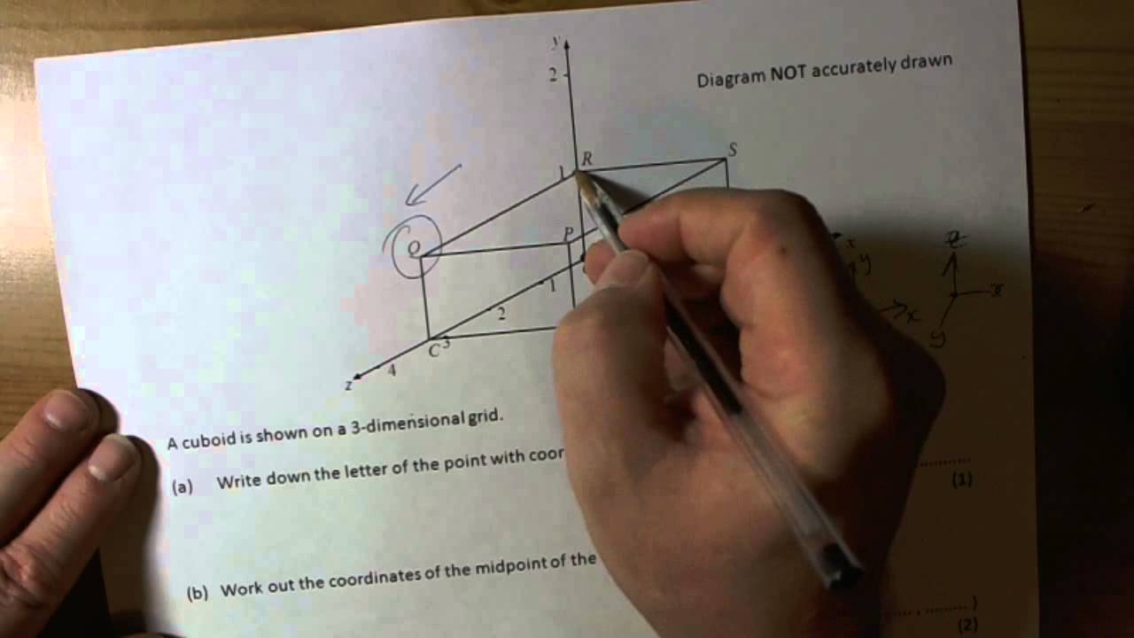 3D Coordinates and Midpoints - YouTube
