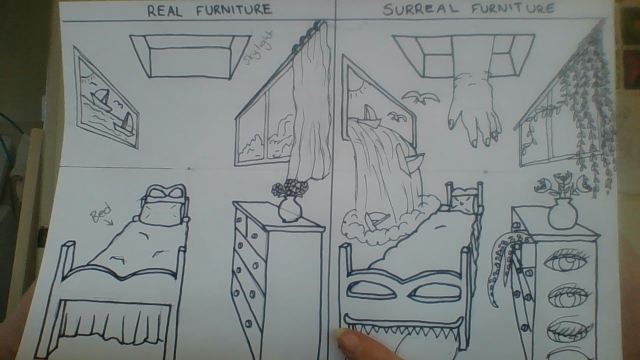 Real Vs Surreal Furniture Practice - YouTube
