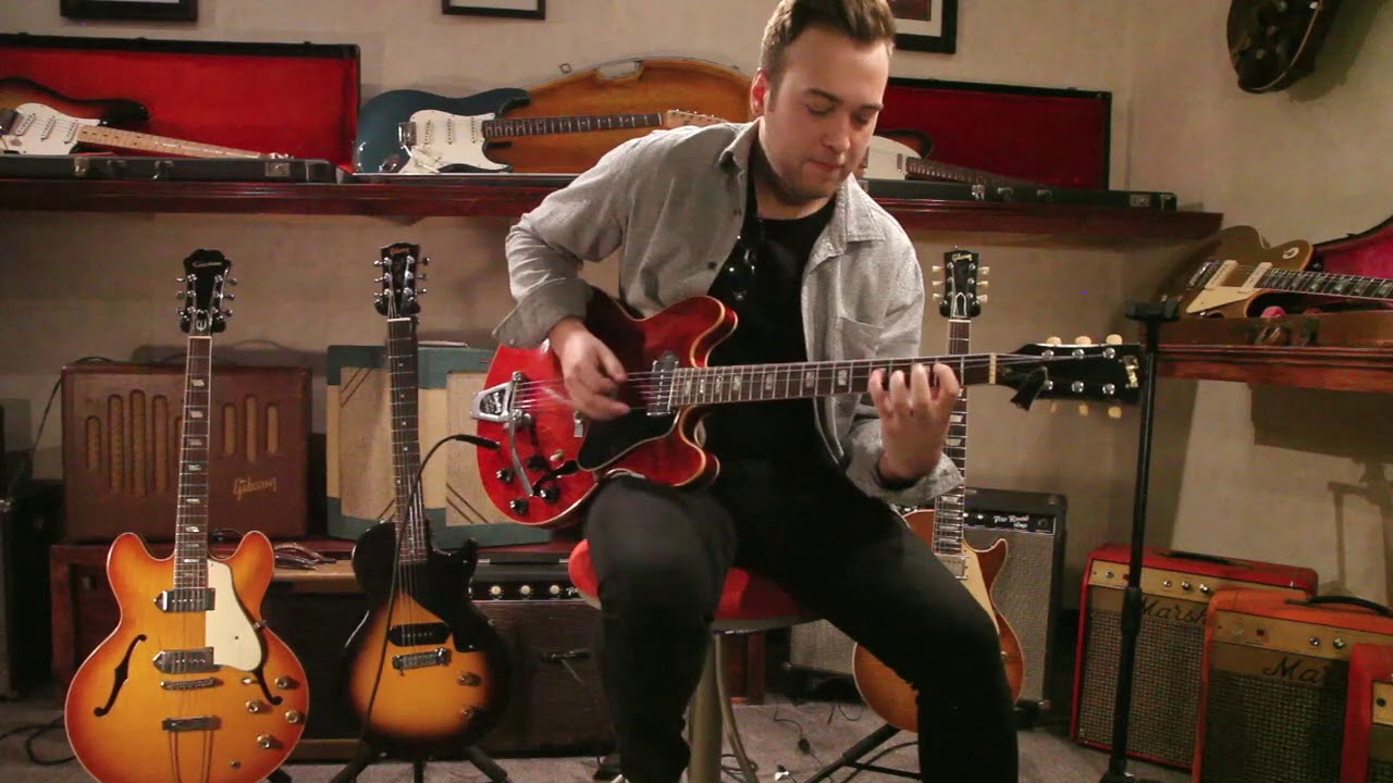 Seth Cook plays a 1968 Gibson ES-330 - YouTube