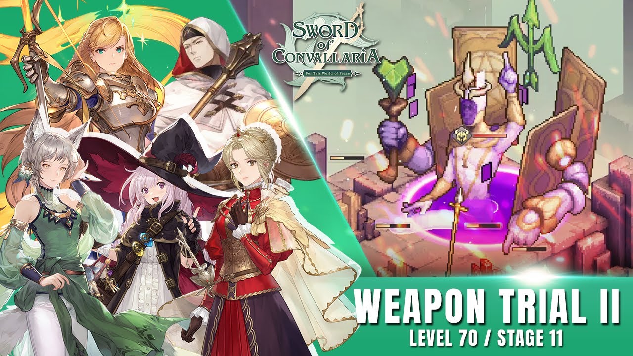 Weapon Trial 2 [Level 70/Stage 11] - Sword of Convallaria - YouTube