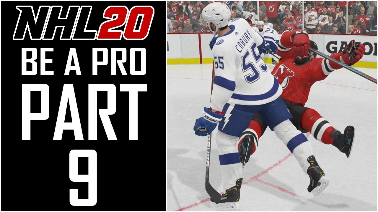 NHL 20 - Be A Pro Career - Let's Play - Part 9 - "The Best Set-Up Play ...
