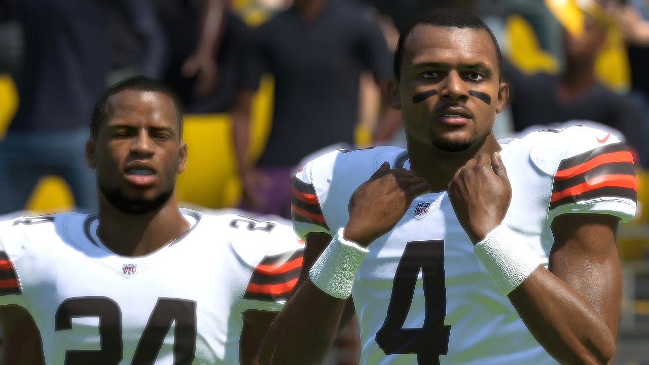 Madden 22 Deshaun Watson Beast Mode Browns vs Ravens Franchise Mode ...