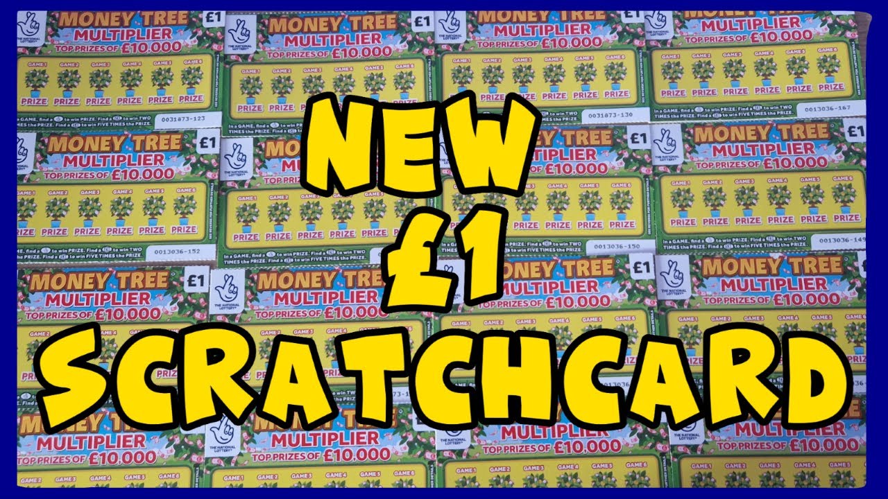 THE NEW £1 MONEY TREE MULTIPLIER SCRATCHCARD - YouTube