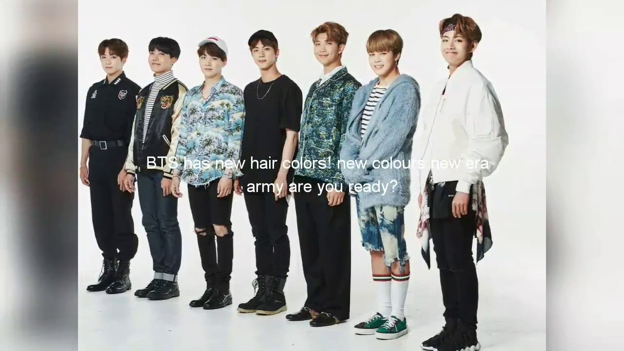 [TRENDING] BTS NEW HAIR COLOR! - YouTube