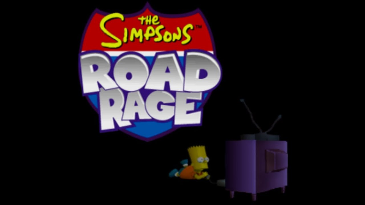 The Simpsons: Road Rage - Otto's Driving Test Mission - YouTube