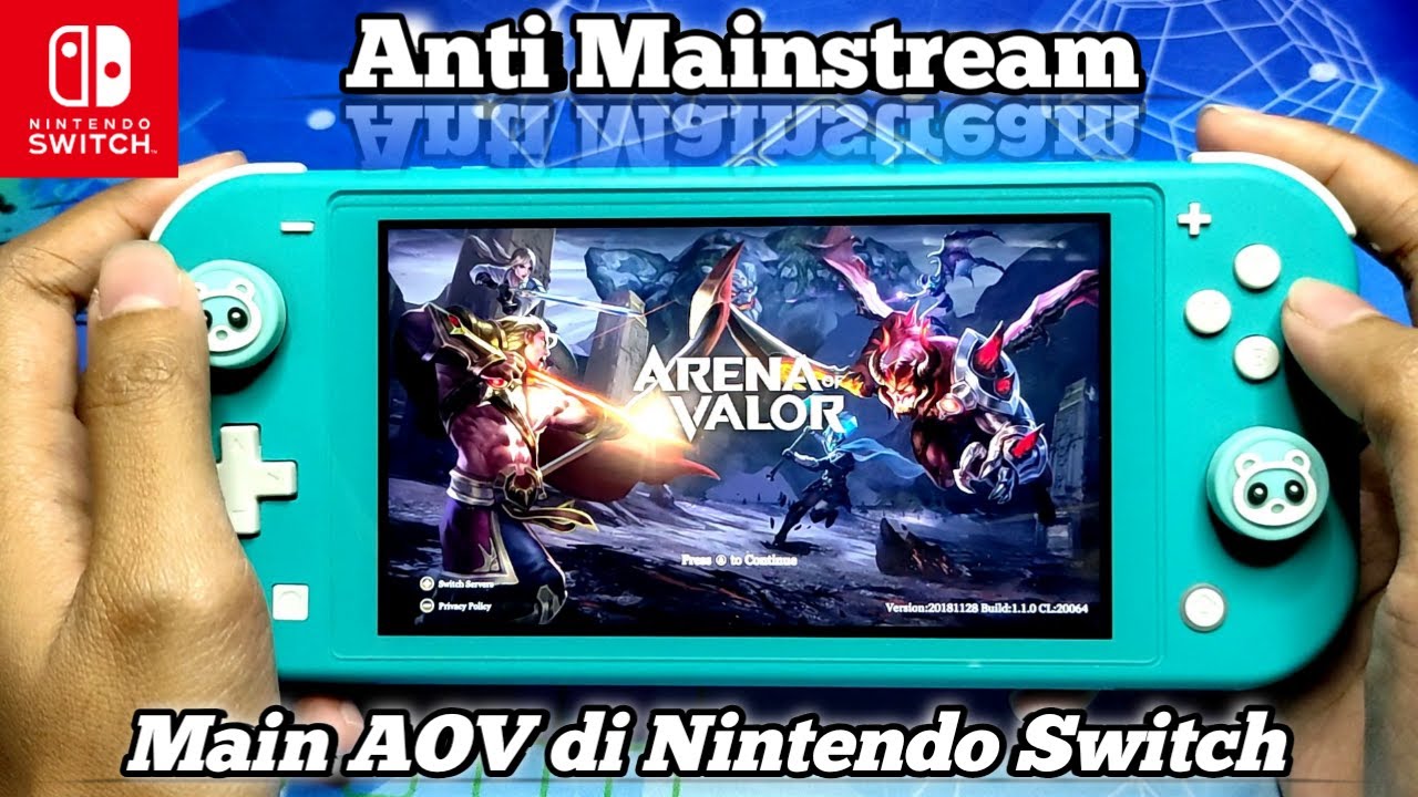 Arena of Valor (AOV) - Coba Main di Nintendo Switch Lite Turquoise ...