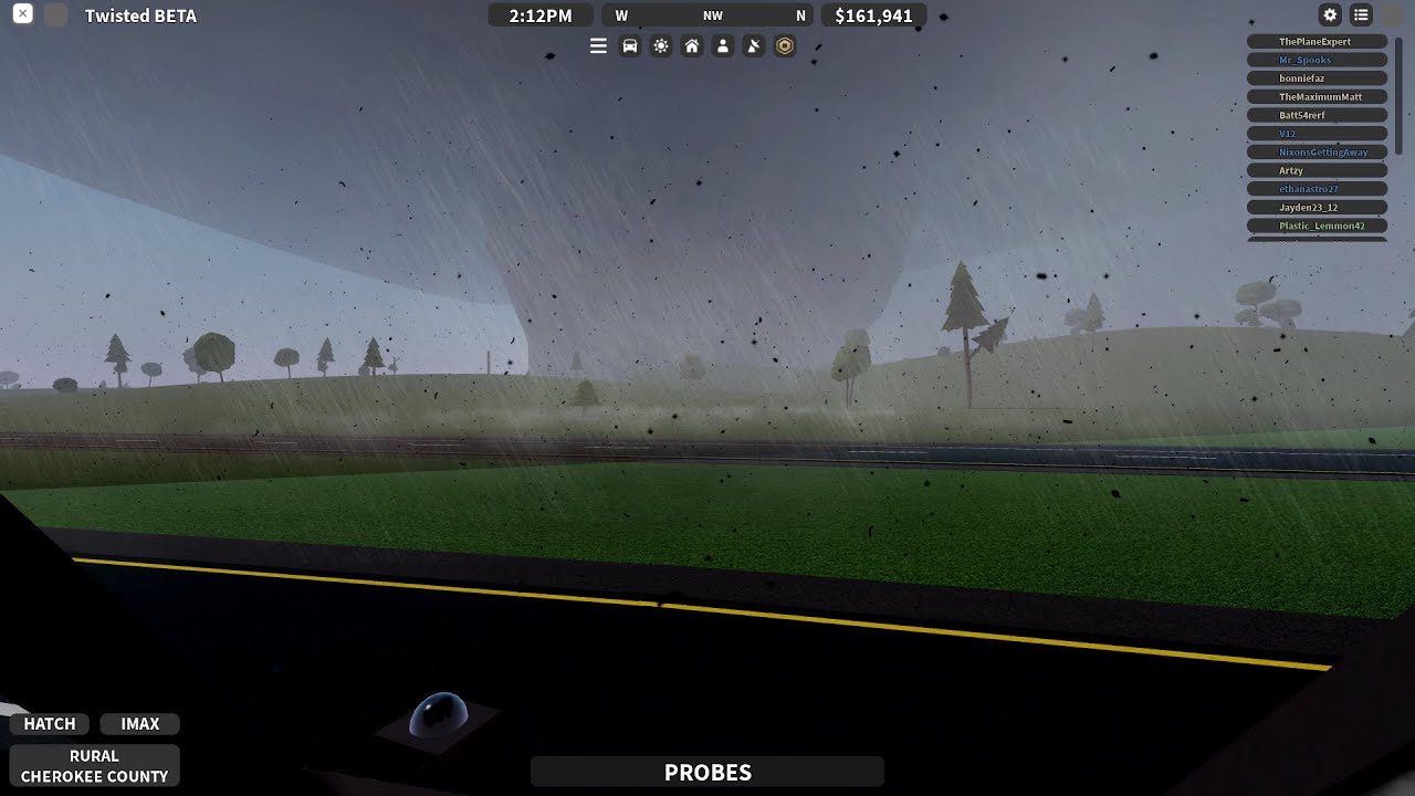 LARGE EF5 TORNADO HITS HAZELTON!! (Twisted Roblox) - YouTube