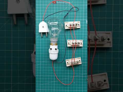 One Bulb Three Switch Connection | One Bulb Control with 3 Switches | One Bulb with 3 Switches |