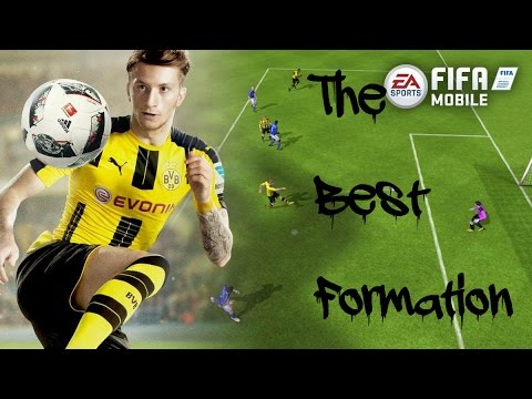 The Best Formation in FIFA Mobile!! - YouTube