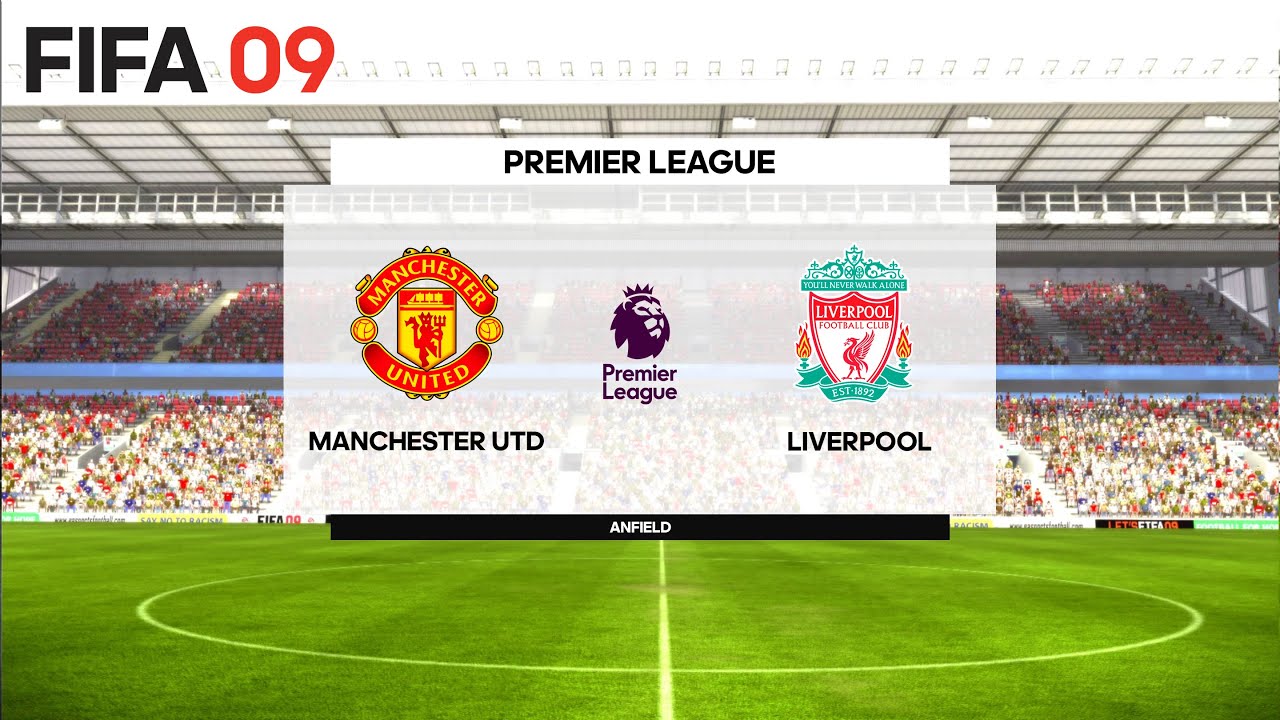 FIFA 09 (2009) - Manchester United vs Liverpool - Gameplay PS3 HD ...