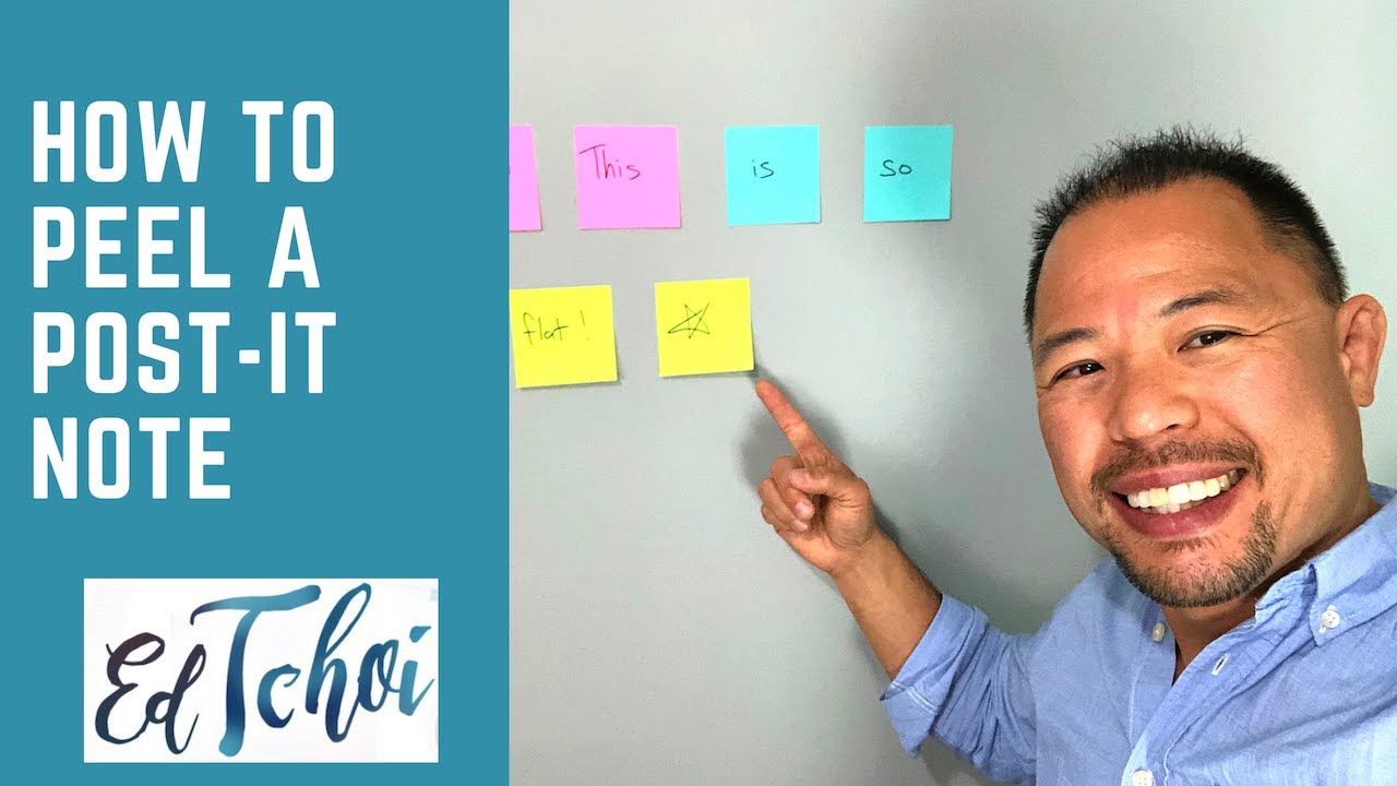How To Peel A Post It Note YouTube how-to-peel-a-post-it-note-youtube