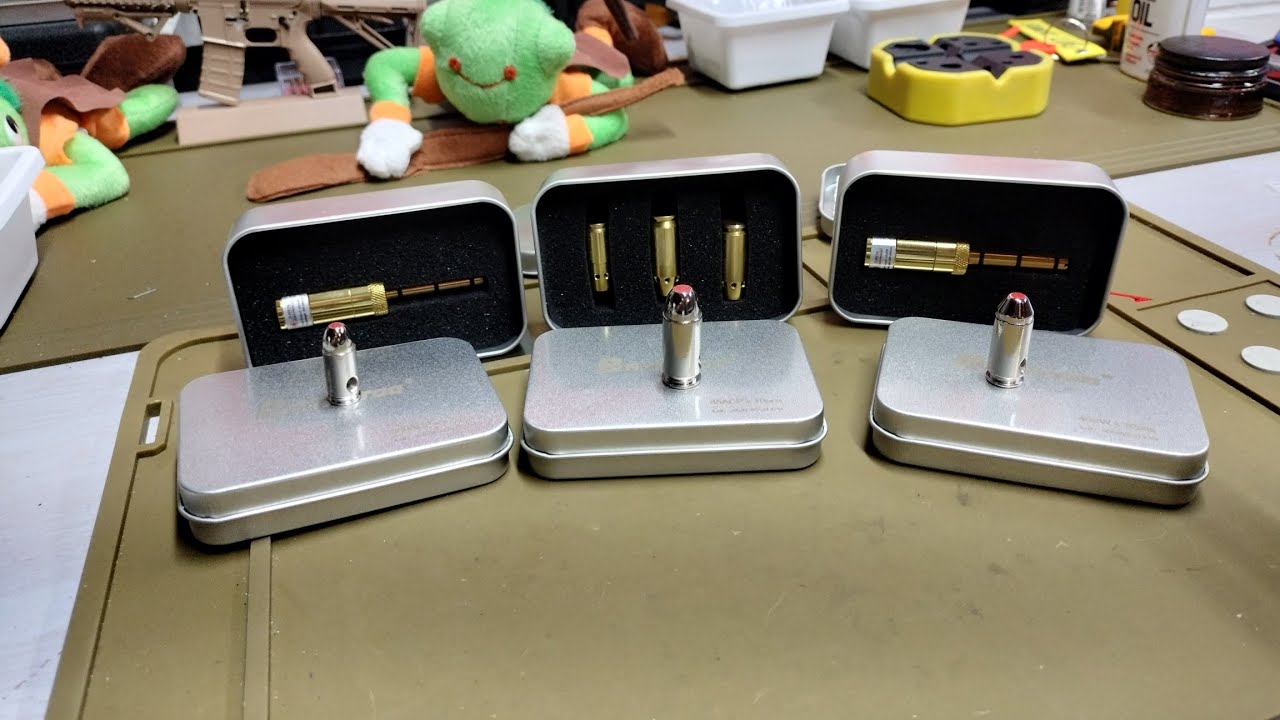 Bayattoo Snap Caps and laser boresighters let's check them out. - YouTube