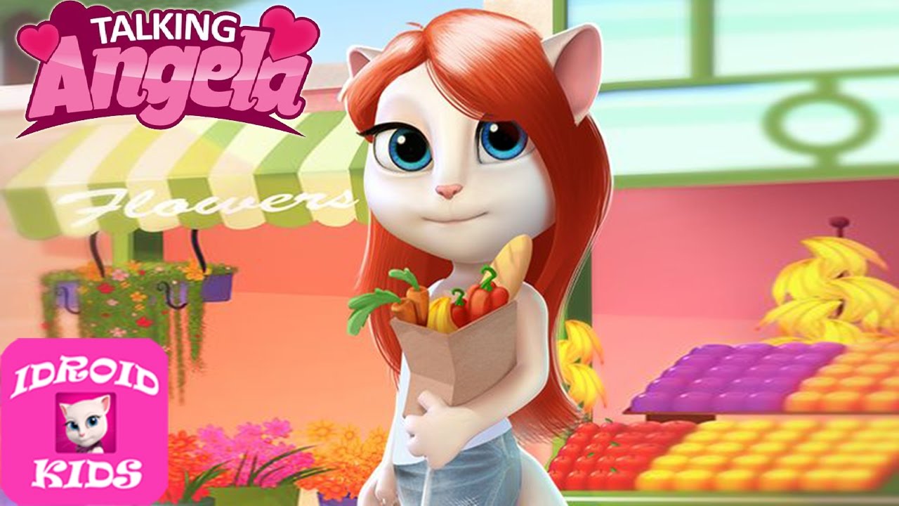 My Talking Angela Gameplay Level 642 - Great Makeover #438 - Best Games ...