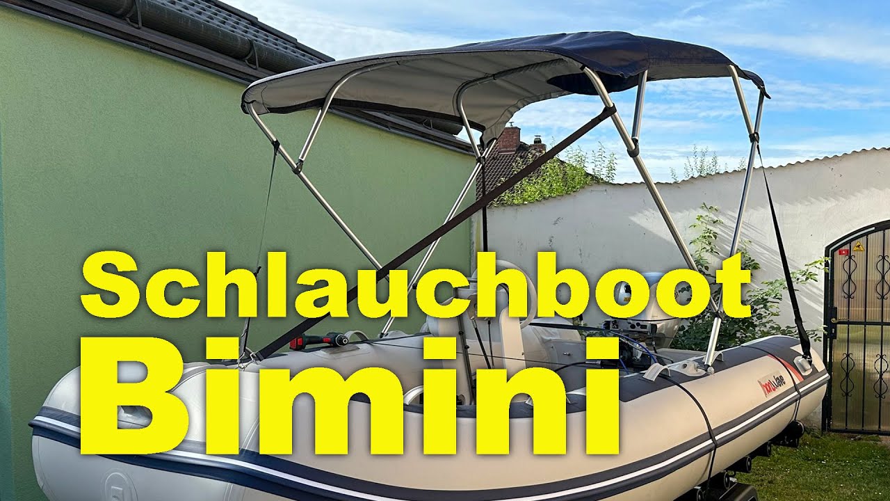 Bimini Top Honwave T40 - YouTube