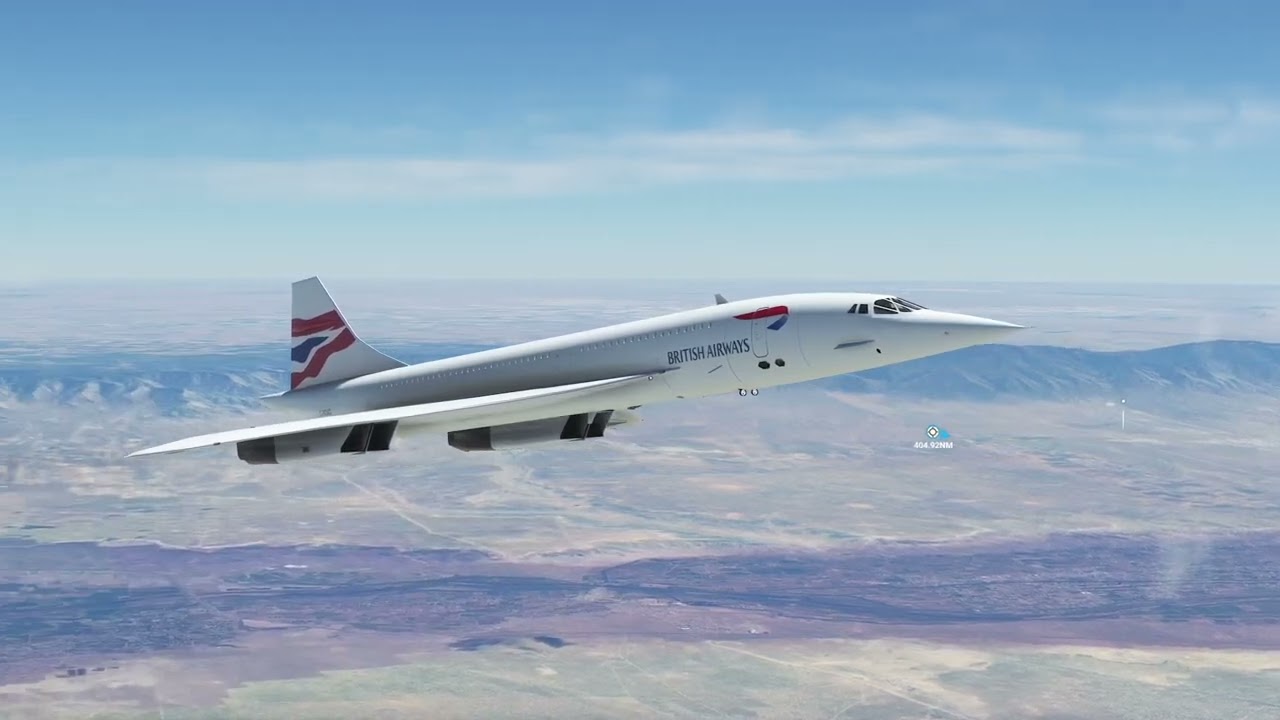 Flight Simulator (2020) :: 1st Concorde Flight :: XSX - YouTube