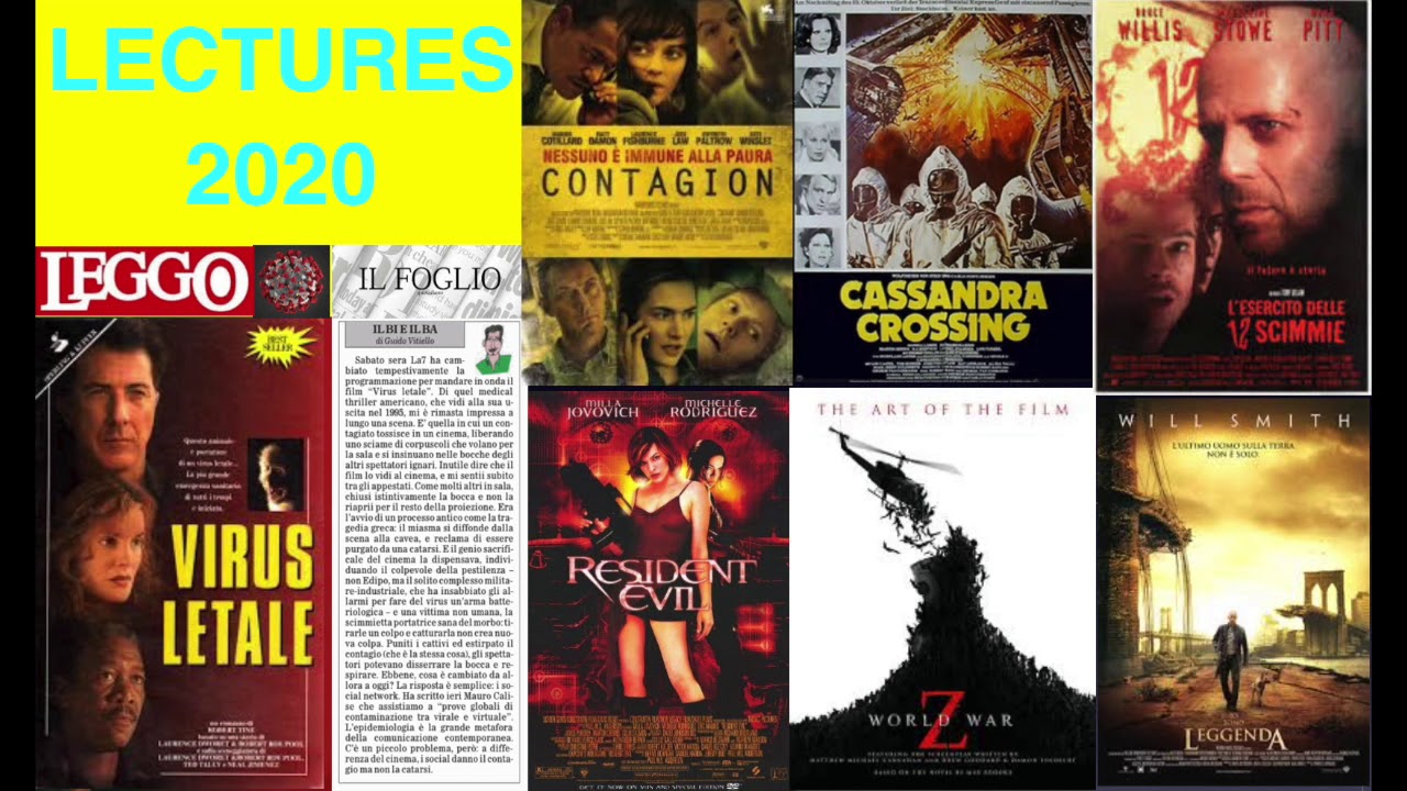 LECTURES 2020: Virus letale, i film con le pandemie, la catarsi e i ...