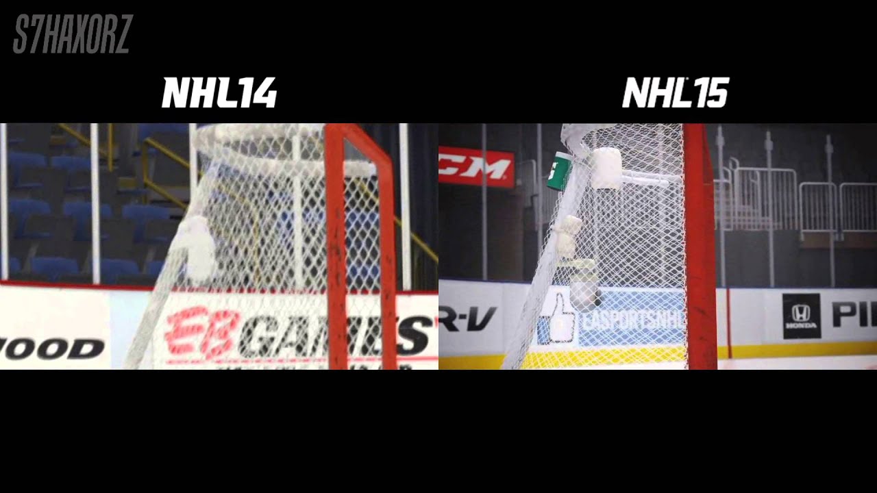NHL 15 Next-Gen Graphics Comparison! - YouTube
