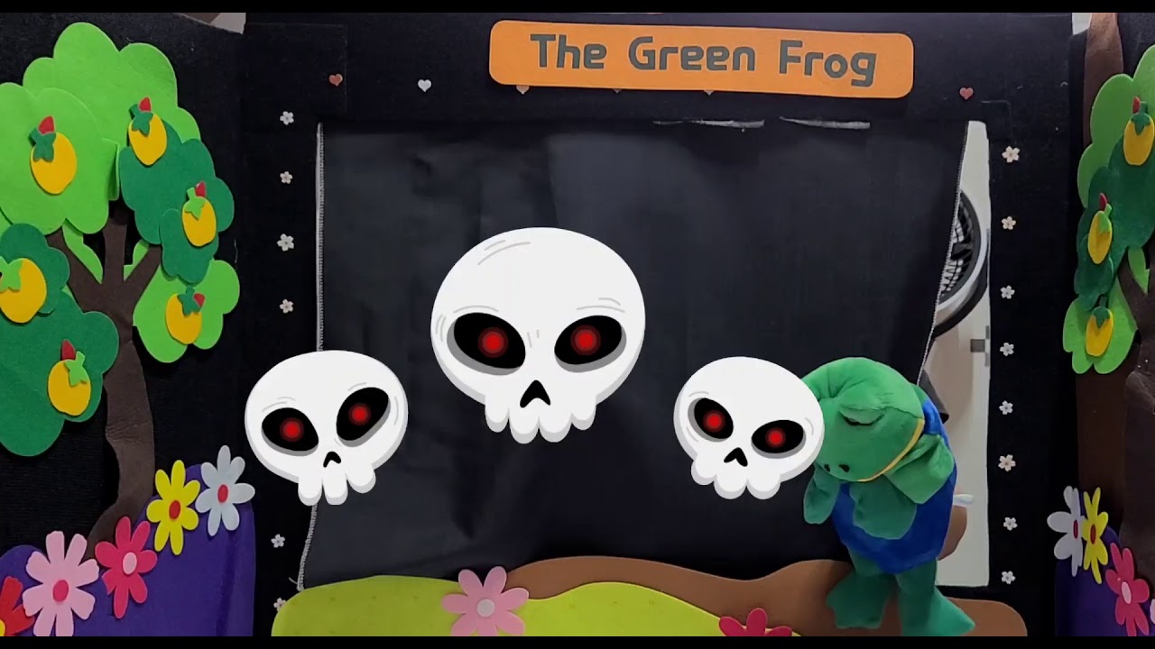 영어 인형극)청개구리ㅣ Puppet Show Green Frog - YouTube