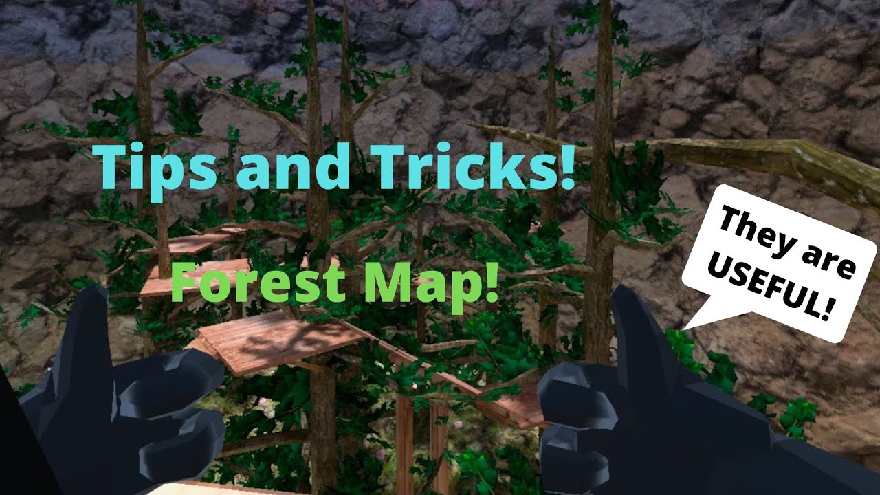 Gorilla Tag Tips and Tricks - Forest Map (Gorilla Tag - Oculus Quest 2 ...