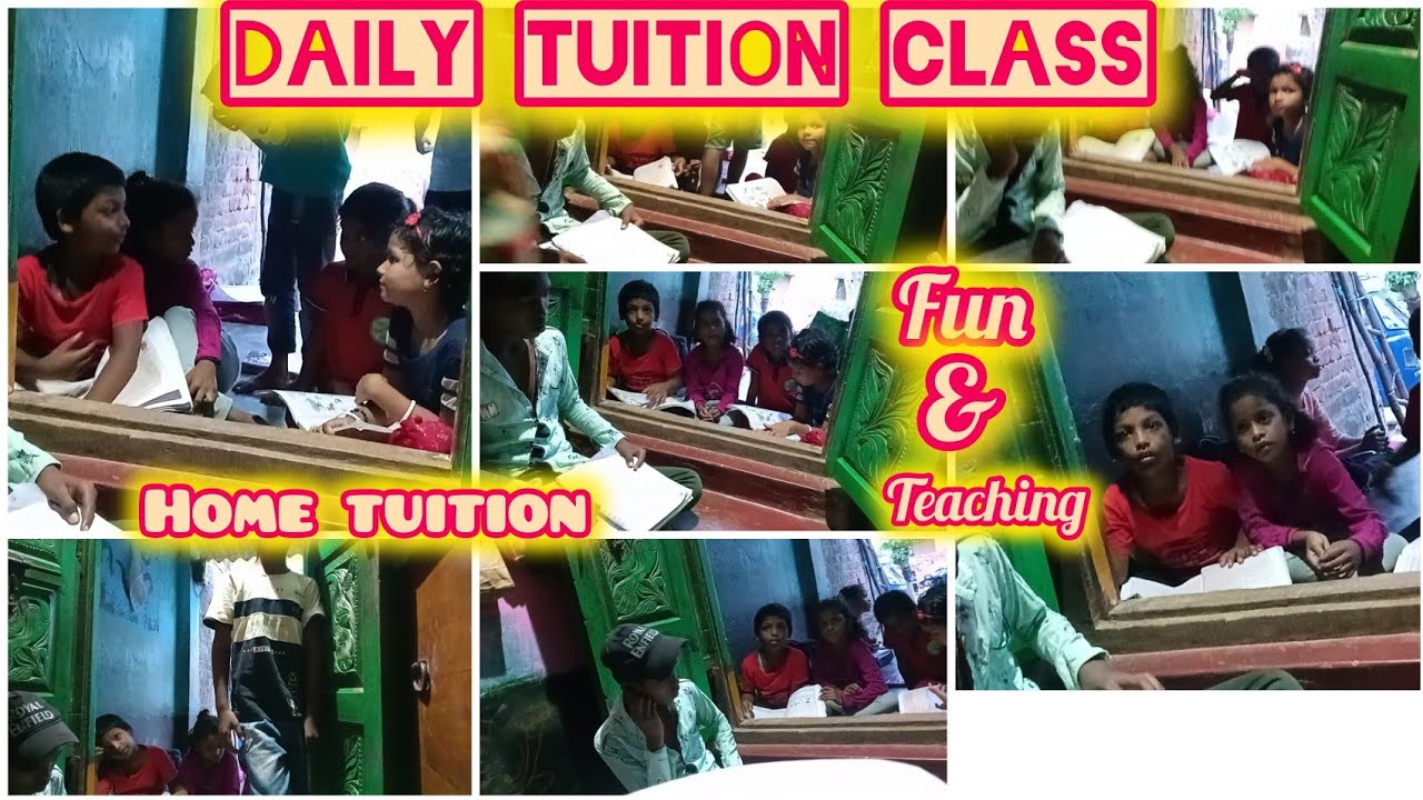 daily tuition class/teaching class with fun/students/Home tuition class ...
