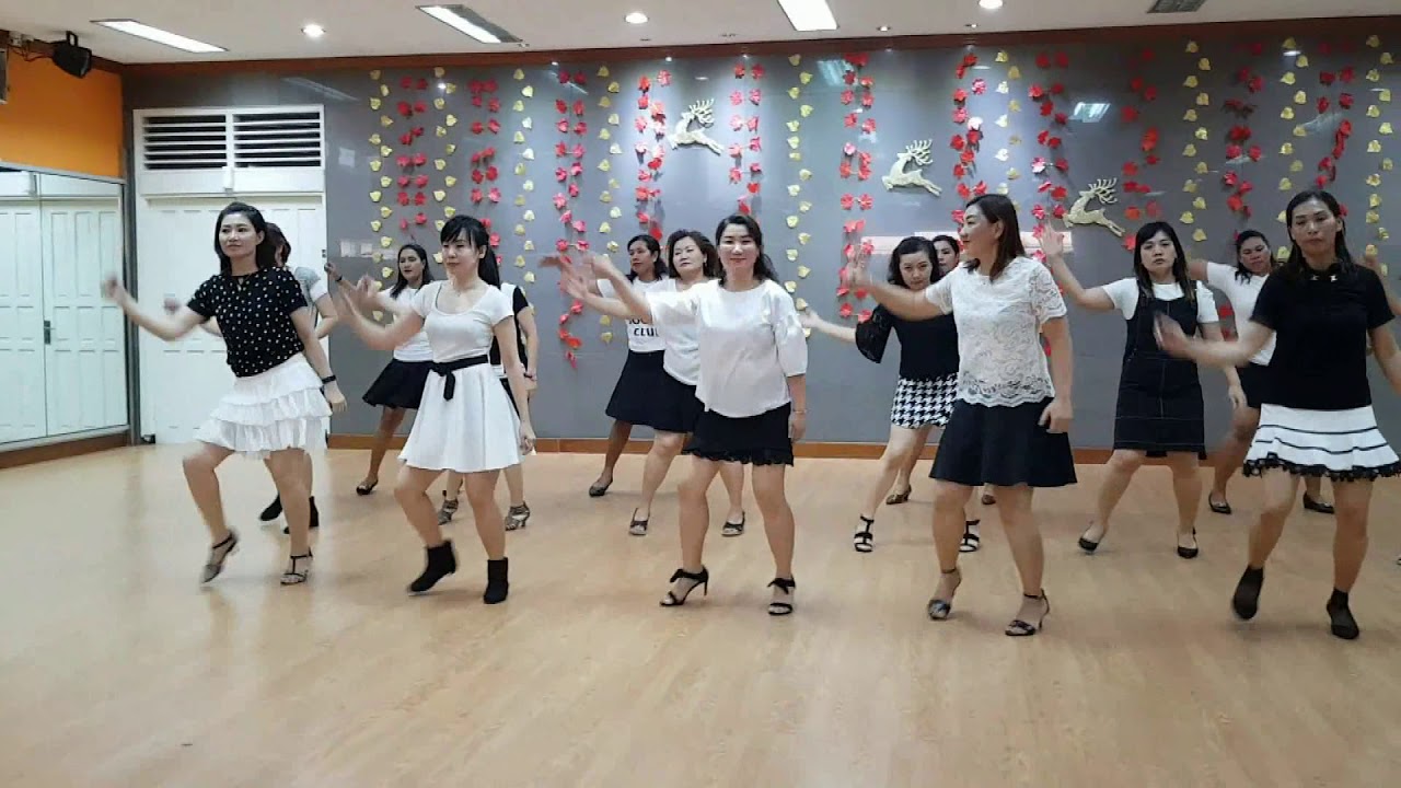Rumba/Line dance-beginner/GDC Merauke - YouTube