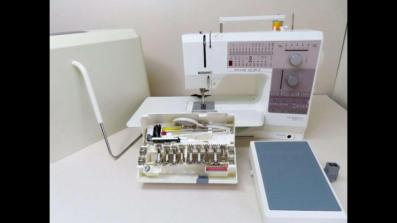 No7 BERNINA 1230 (1240) Test sewing - YouTube