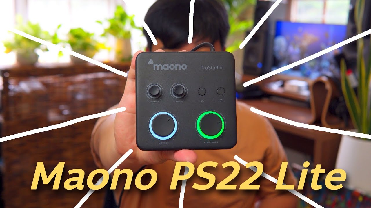 Maono PS22 Lite // รีวิว Review & Test - YouTube