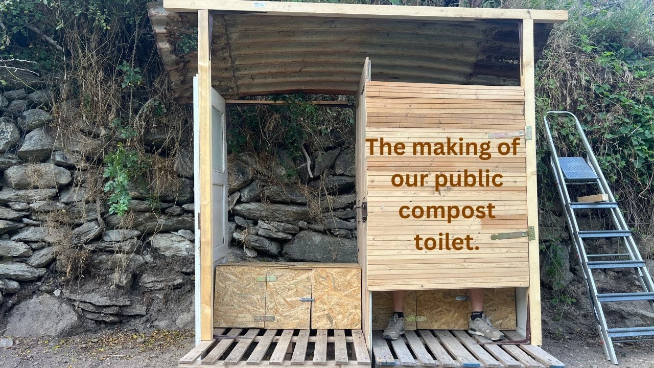 How we built our (Public) Compost toilet - YouTube