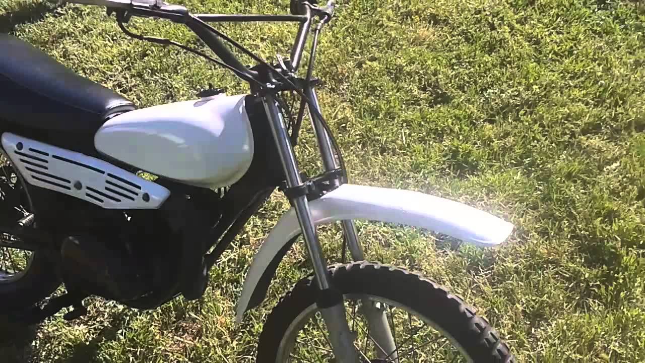 1981 yamaha mx100 - YouTube