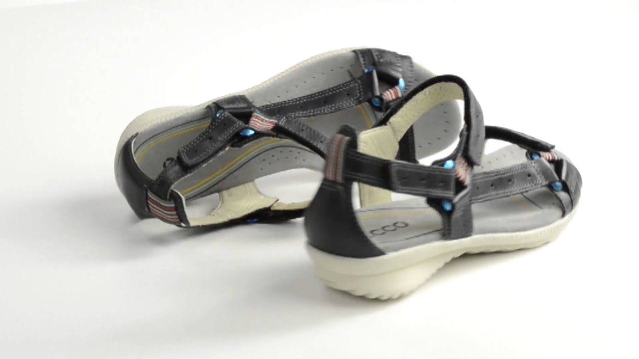 ECCO Hill Move Sandals -Leather (For Women) - YouTube