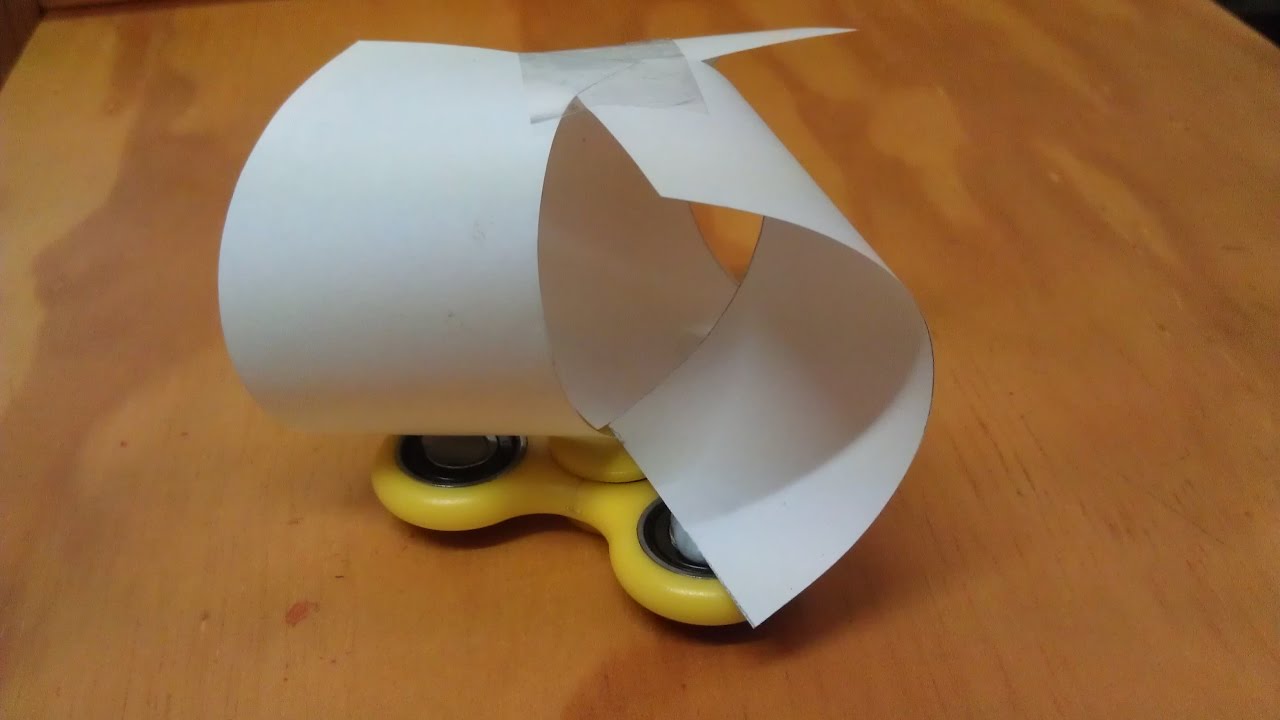 How to Hack a Fidget Spinner - Non-Stop Spinning - An Anemometer - Step ...