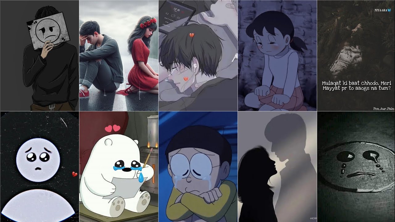 🥺Sad girl & boy dpz|💔broken heart dpz boy girl |😭alone girl dp photo ...