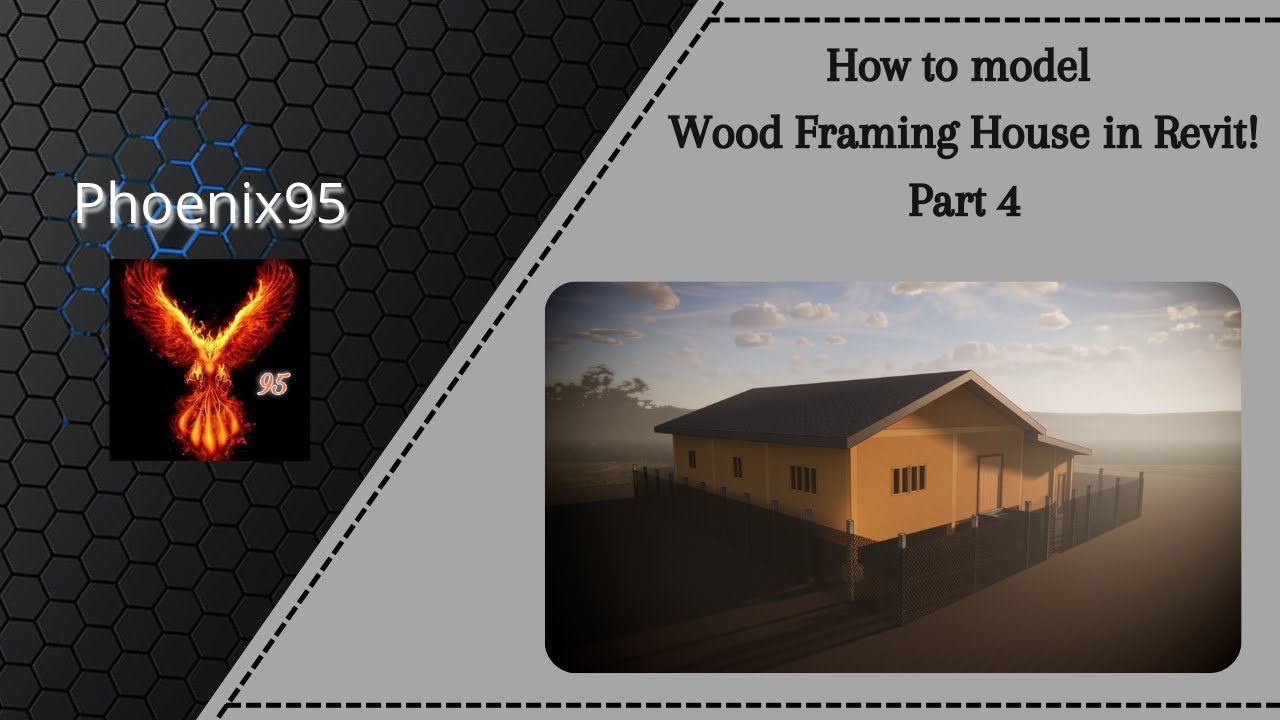 How to model Wood Framing House in Revit! Part 4(Final) - YouTube