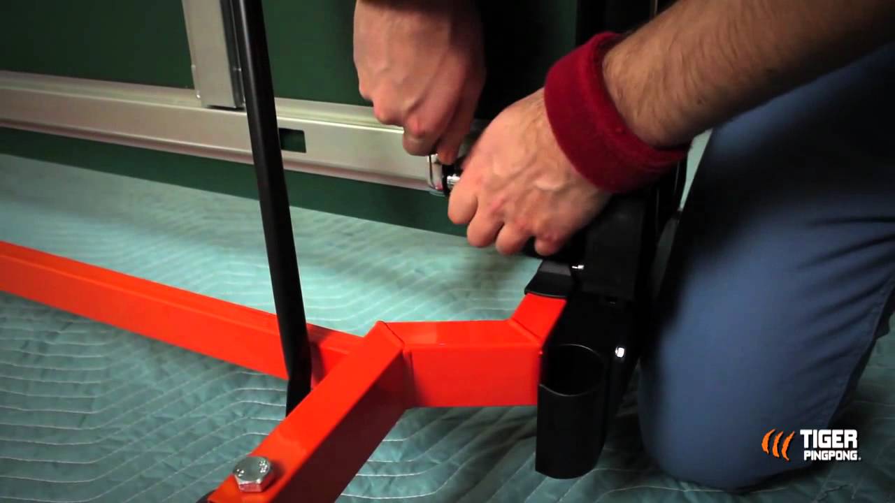 EXPO Outdoor Table Tennis Table - Instructional Set-up Video - YouTube