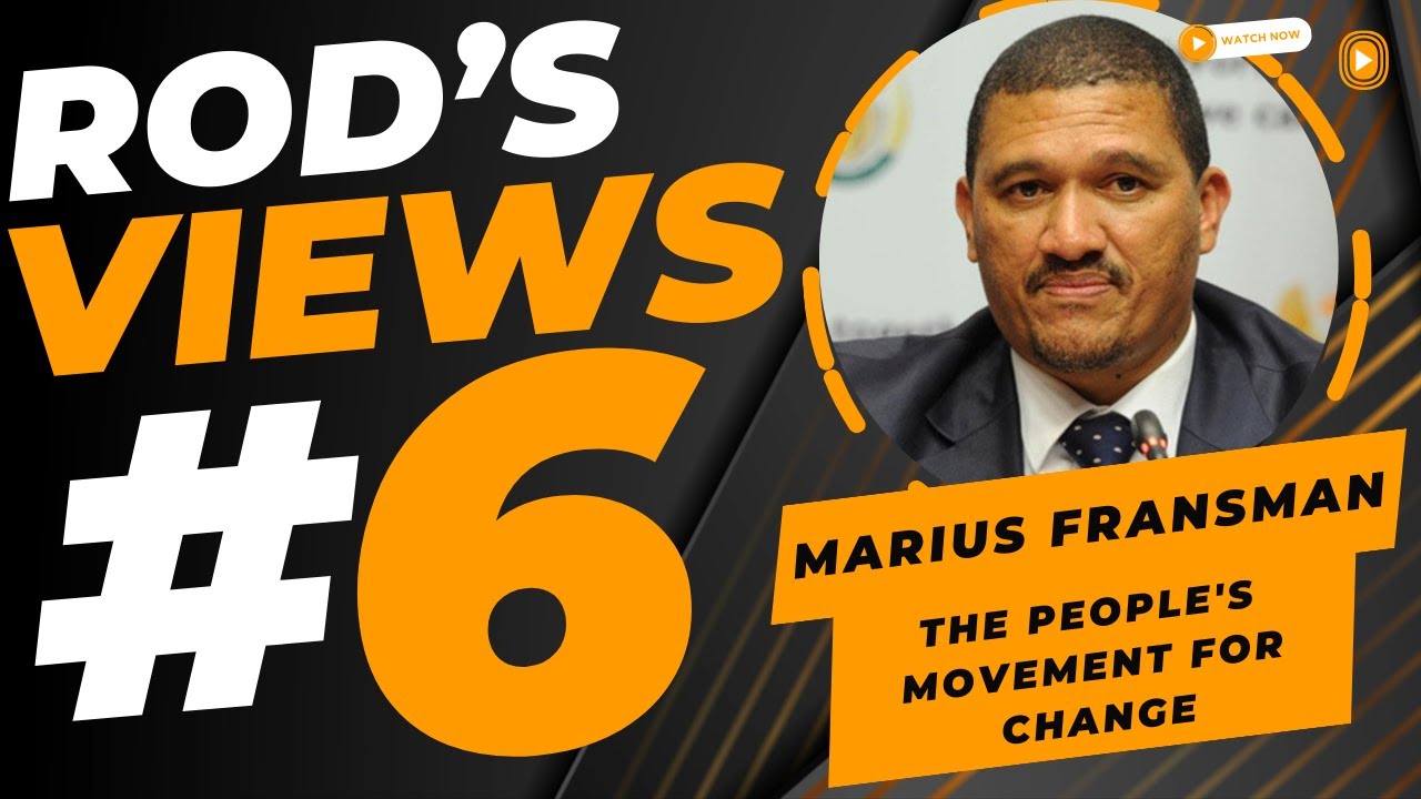 President of the People's Movement for Change, Marius Fransman | Rod's ...