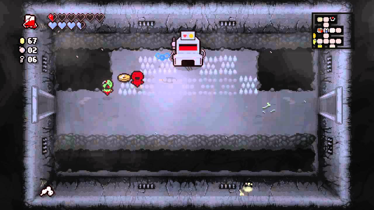 The Binding of Isaac - Holy mantle + Blood bank = Win - YouTube