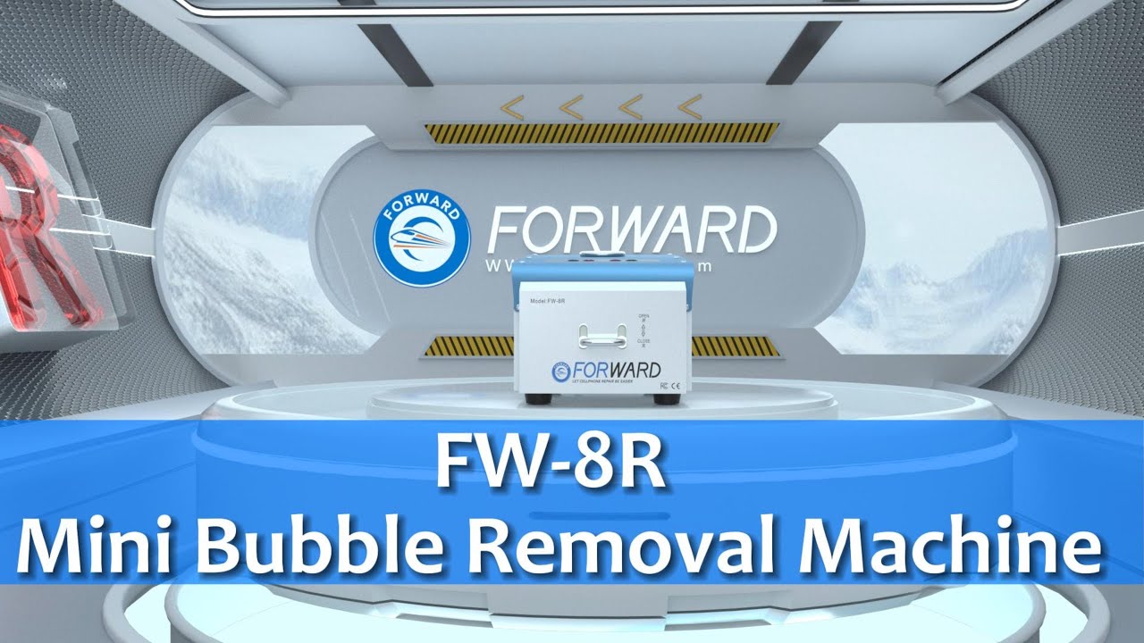 FW-8R Mini Bubble Removal Machine for mobile phone LCD Repair丨FORWARD ...