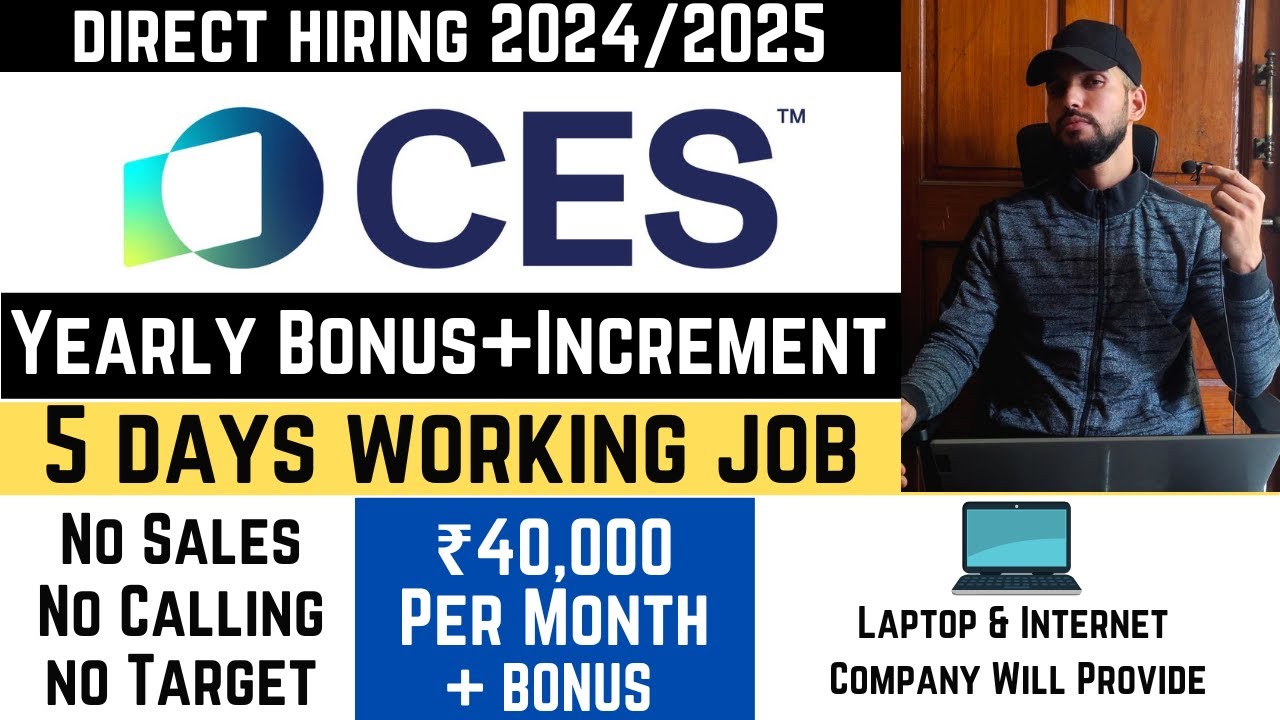 CES Hybrid Work From Home Jobs 2024 - YouTube