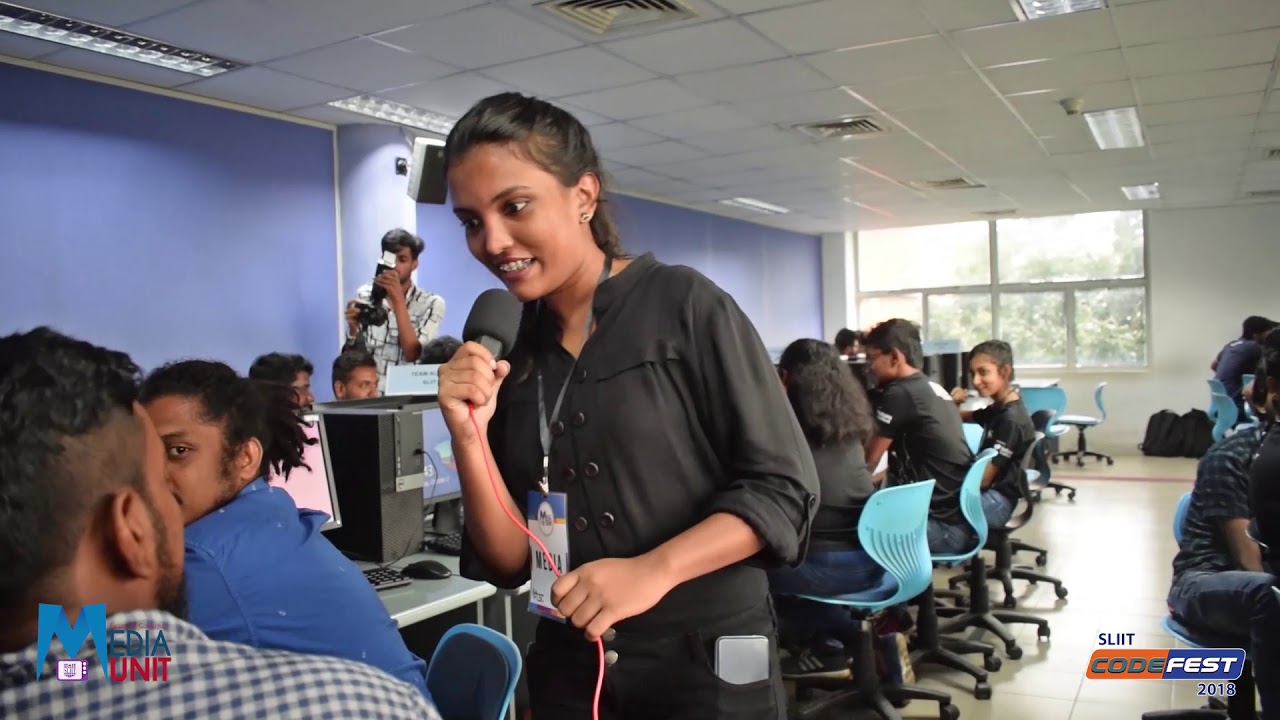 SLIIT Codefest 2018 | Day 1 | Part 2 - YouTube