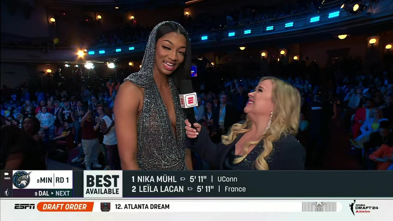 🚨 ANGEL REESE #7 PICK AT 2024 WNBA DRAFT BY CHICAGO SKY + Interview ...