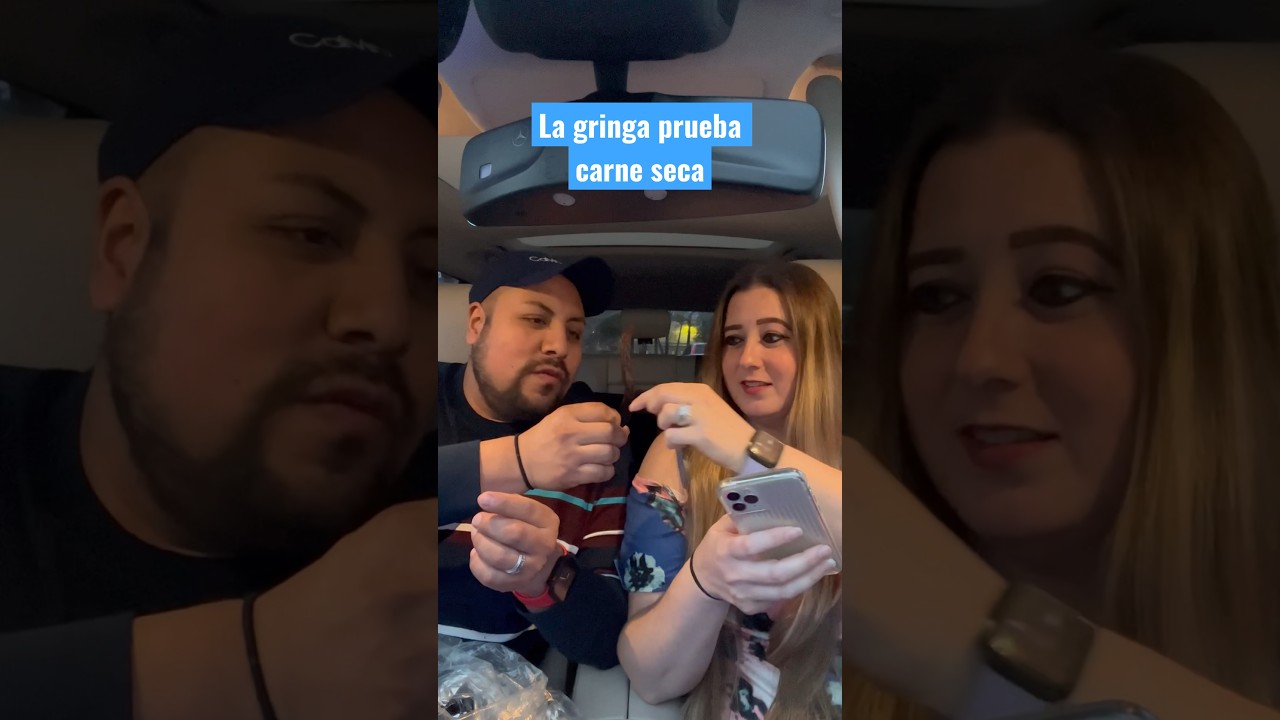 La Gringa Prueba Carne Seca #mexico #mexican #gringa - YouTube