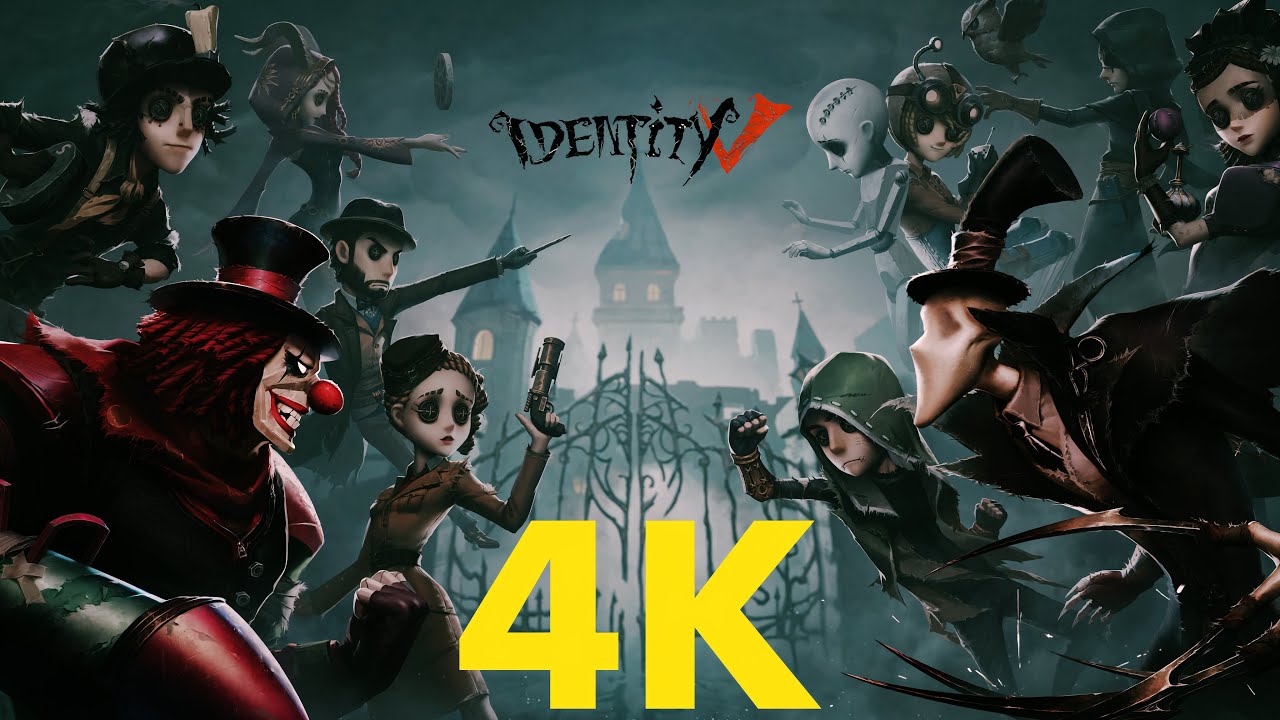 Identity V 4K Mobile iOS Android - 1v4 Asymmetrical Battle Game - iPhone 13 Pro Max #4k # ...