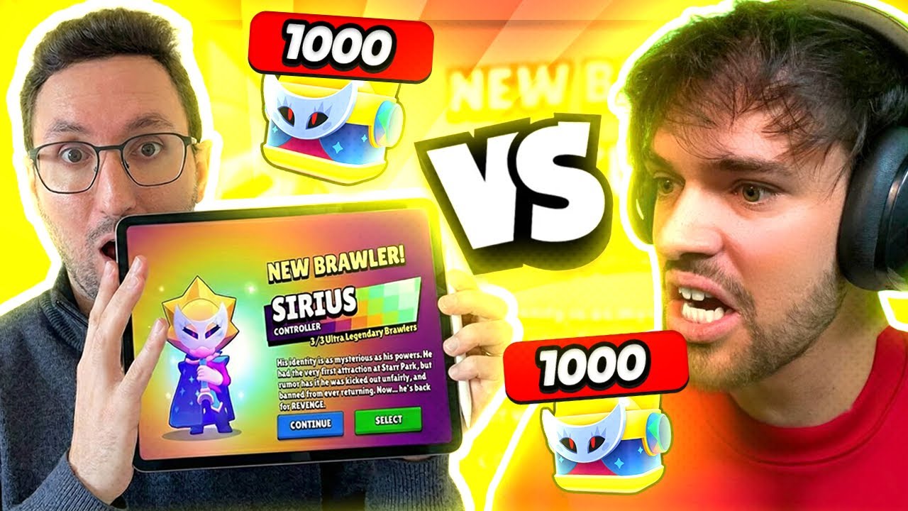 1000 SIRIUS BOX OPENING BATTLE - Brawl Stars ita - YouTube
